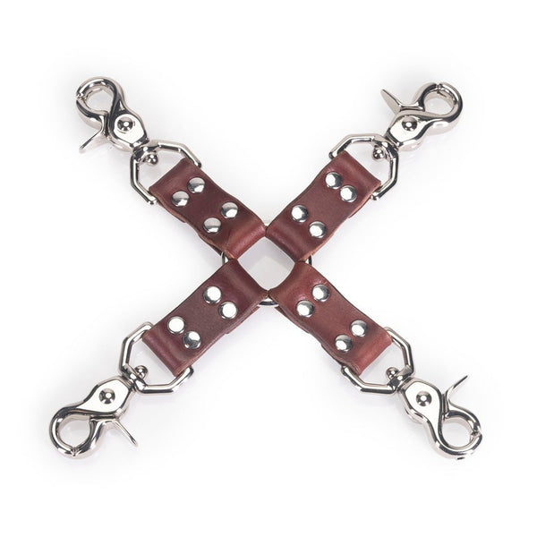 Heavy Duty BDSM HogTie Set | Luxury Leather Bondage | LVX Supply & Co.